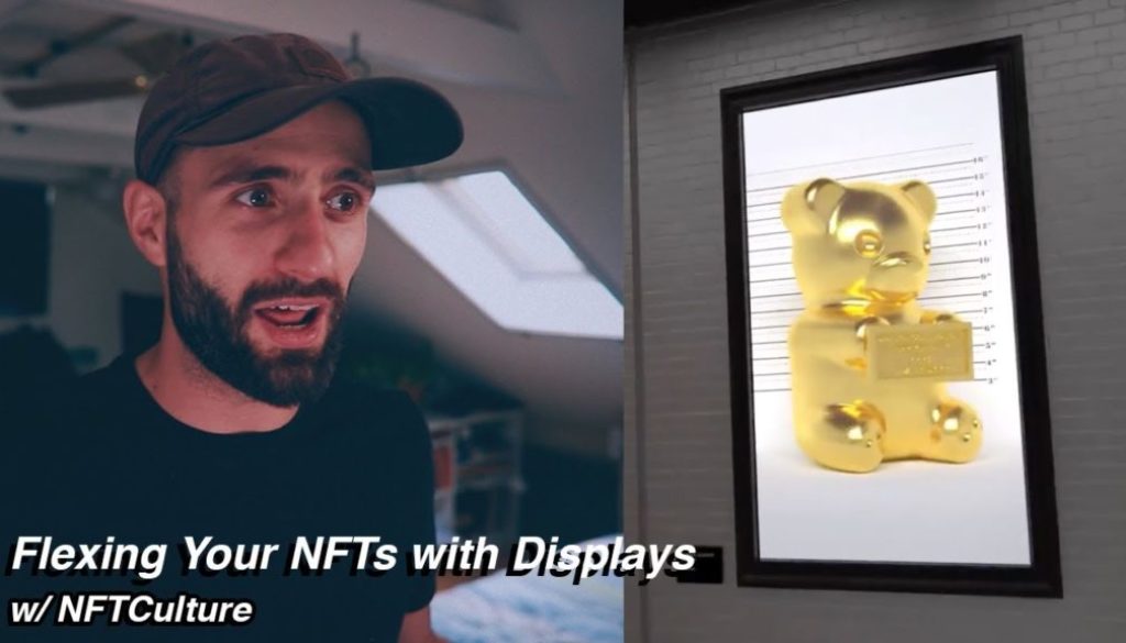 Flexing your NFTs with Physical Displays & Money Moving Around in the ...