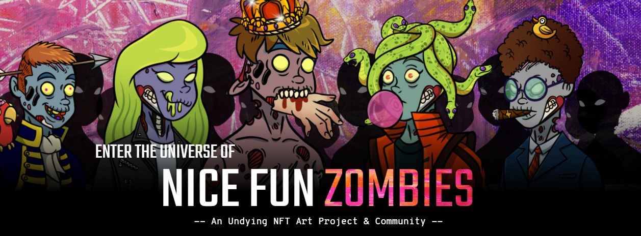 Nice Fun Zombies NFT Project - Halloween NFTs | NFT CULTURE | Web3 ...