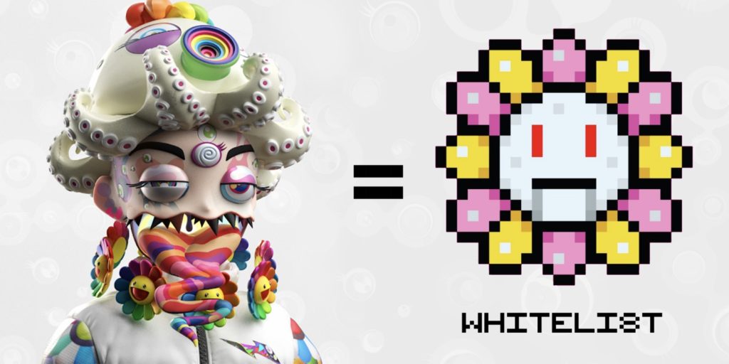Takashi Murakami Flowers Whitelist for Murakami Drip Holders | NFT ...
