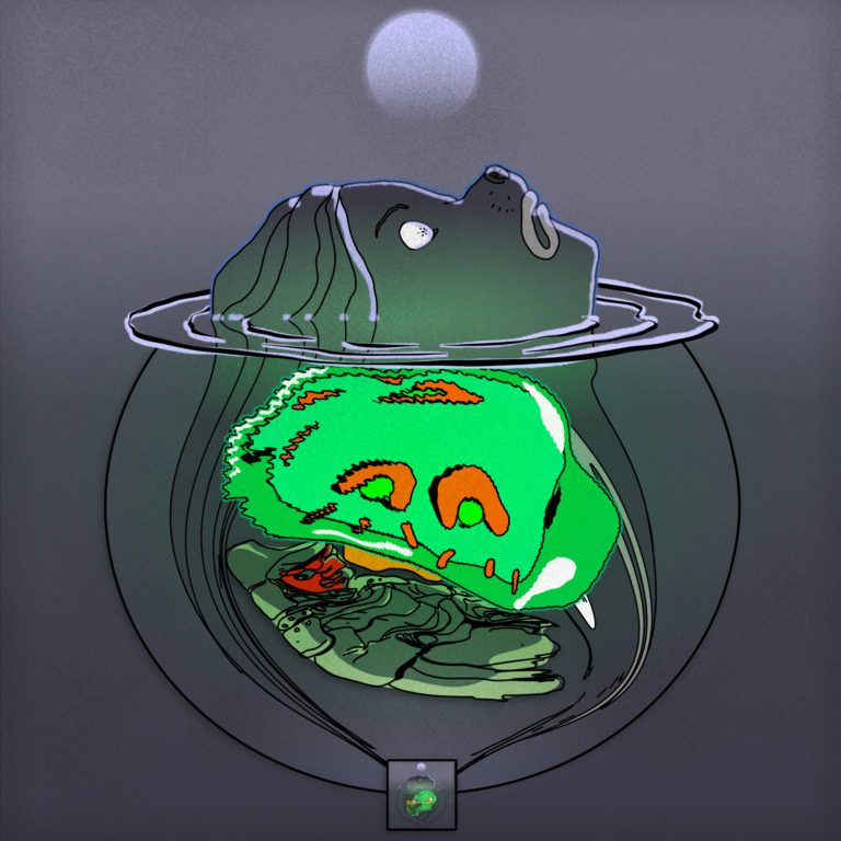 3FACE is an adaptive artwork by artist Ian Cheng Launching on Outland ...