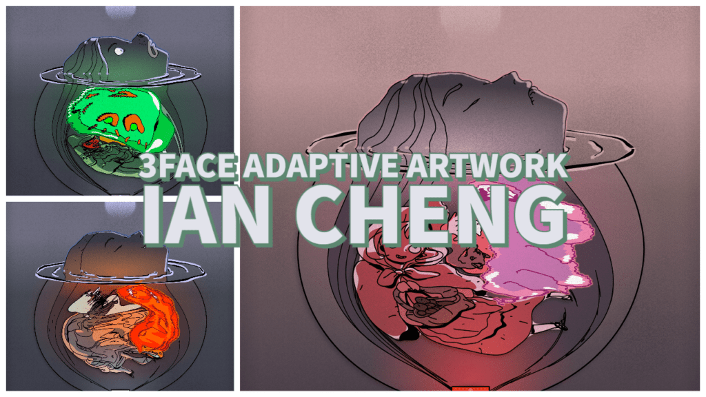 3FACE is an adaptive artwork by artist Ian Cheng Launching on Outland ...