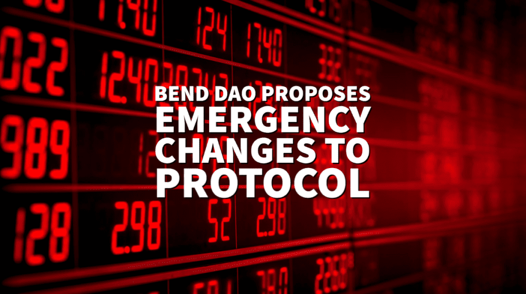 BendDAO proposes emergency changes to liquidated NFTs and refill ...