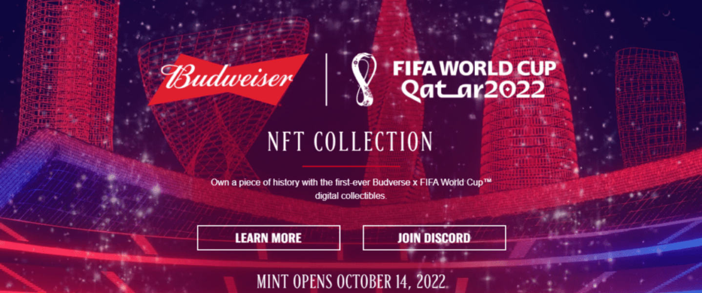 Budweiser unveils Exclusive NFT Collection, Budverse x FIFA World Cup ...