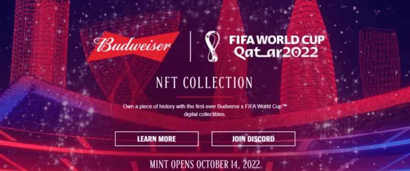 Budweiser unveils Exclusive NFT Collection, Budverse x FIFA World Cup ...