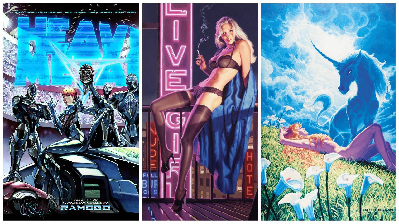 MakersPlace Announces Heavy Metal Arts featuring Greg Hildebrandt ...